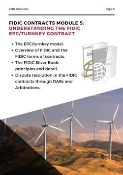 FIDIC Contracts Module 5: Understanding the FIDIC EPC/Turnkey Contract ...