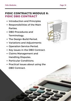 FIDIC Contracts Module 6: FIDIC DBO Contract - Frontier PM