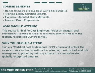 Certified Cost Professional - CCP - Frontier PM